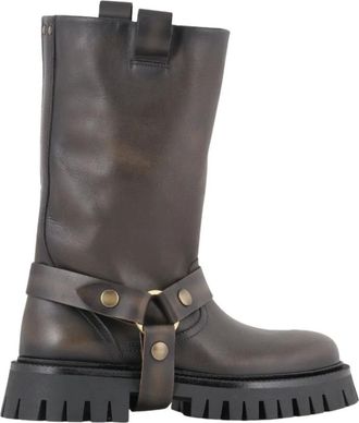 Golden Goose Femme, Chaussures, Brun, Taille: 37 EU Kurt Chunky Bottes