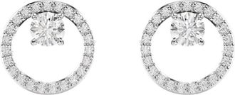 Swarovski Constella Runde Kristallohrstecker - - Accessories - Damen - Grau - ONE SIZE