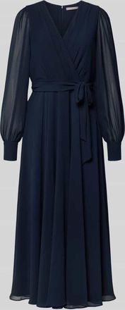 Christian Berg Cocktail Regular Fit Midikleid mit Taillenband