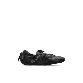 Acne Studios Homme, Chaussures, Noir, Taille: 44 EU Leather Lace-Up Chaussures