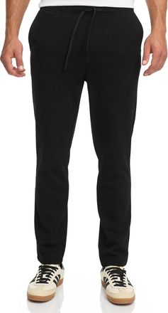 Indicode Herren INCowell Chinohose Stretchhose | Chino Herrenhose Super Stretch Stoffhose Black, XL