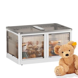 Generic Aufbewahrungsboxen mit Rollen, faltbar, robust, mit Rollen, f&uuml;r K&uuml;che, Wohnzimmer, Schlafzimmer, Schrank, B&uuml;ro, Wohnung, Auto