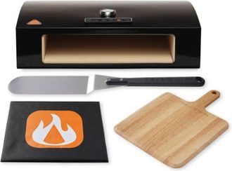 BakerStone Pizzaofen-Box-Set Schwarz Bakerstone