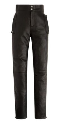 Etro Leather Skinny Fit Trousers Size S