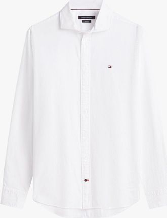 Tommy Hilfiger Chemise manches longues &agrave; motif en coton