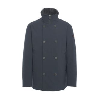 Peuterey Homme, Vestes, Bleu, Taille: 2XL Double-Breasted Blazer
