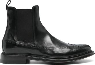 Silvano Sassetti Stiefel mit Einsatz - Schwarz