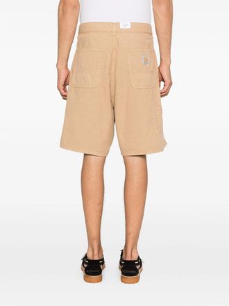 Carhartt Work in Progress Cotton Bermuda Shorts - Beige