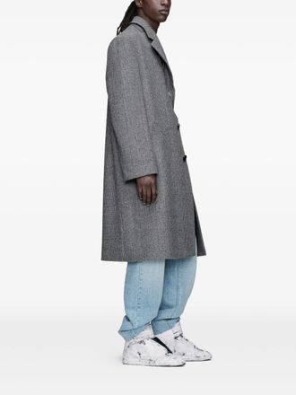 Maison Margiela Foldable Collar Coat - Gray