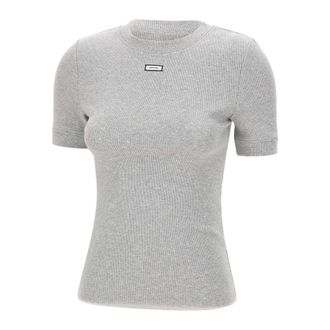 Entire studios Entire Studios, Femme, Tops, Gris, Taille: 38 FR Lounge T-Shirt