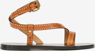 Isabel Marant Sandales Jopee - Femme - Havana - Taille 38 - Isabel Marant
