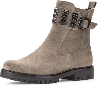 Gabor Elegante Glattleder Rote Stiefeletten - - Shoes - Damen - Grau - 39 EU
