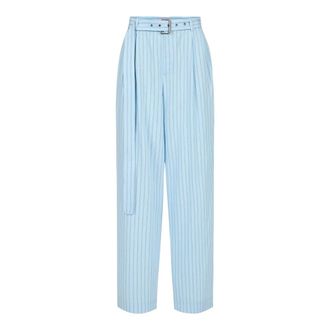 Iceberg Femme, Pantalons, Bleu, Taille: 36 FR Tapered Pantalons