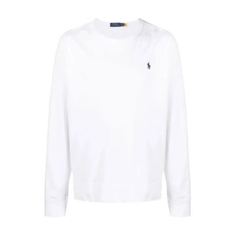 Polo Ralph Lauren Soft Cotton Sweatshirt - - Sweatshirts & Hoodies - Herren - Wei&szlig; - XL