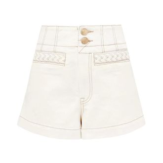 Zimmermann Damen, Shorts, Wei&szlig;, MGr&ouml;&szlig;e