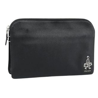 Prada Sac pochette vintage Pre-owned - Femme - Pre-owned - Noir - Taille: ONE Size