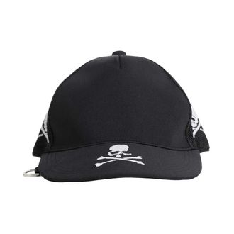 MASTERMIND WORLD Homme, Accessoires, Noir, Taille: L Mj Embroidered Baseball Cap