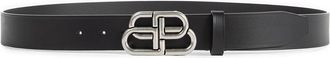 Balenciaga BB Large Leather Belt