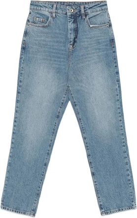Patrizia Pepe Femme, Jeans, Bleu, Taille: W27 Jean cigarette taille haute
