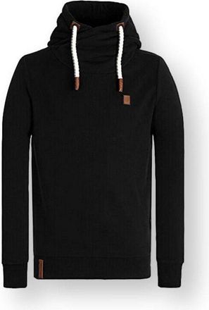 Naketano Hoodie Herren Kapuzenpullover black, Gr. S