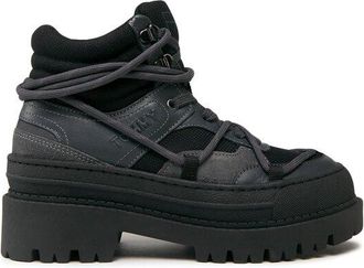 Tommy Jeans Schn&uuml;rstiefeletten Tjw Hybrid Boot EN0EN02338 Schwarz