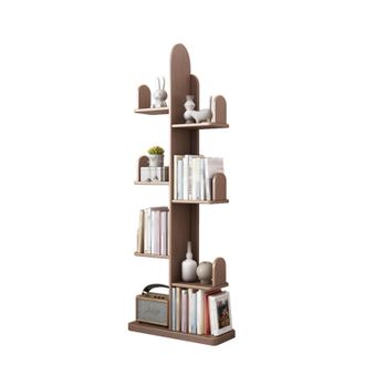 Generic 7-stufiges baumf&ouml;rmiges B&uuml;cherregal, Buchaufbewahrung und Pr&auml;sentationsregal, kreativ gebogenes vertikales B&uuml;cherregal, geeignet for Zuhause und B&uuml;ro(