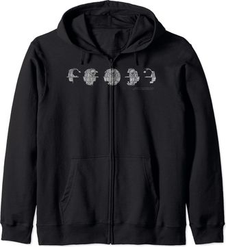 Star Wars Death Star Phases Kapuzenjacke