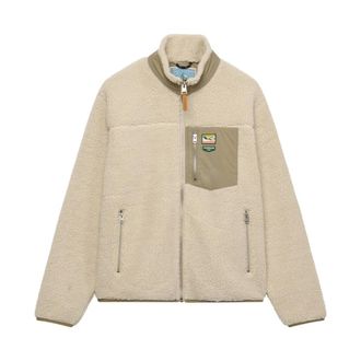 Superdry Mountain Full Zip Fleece - - Sport - Herren - Beige - M