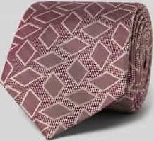 Willen Krawattenfabrik Krawatte aus Seide im Allover-Look (7,5 cm)