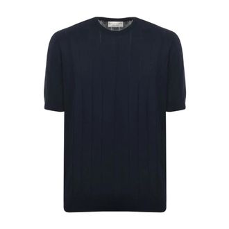 FILIPPO DE LAURENTIIS Rundhals-T-Shirt - - Tops - Herren - Blau - L