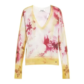 Desigual Damen, Strickwaren, Mehrfarbig, LGr&ouml;&szlig;e