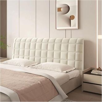Generic Kopfteilbezug Bettkopfbezug Doppelbett King-Size-Bett Samt Bett-Kopfteil-Schonbezug Stretch Einzel-/Doppelbett-Kopfteil-Bezüge Gepolsterter Schlafzimm