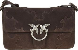 Pinko Pinko, Femme, Sacs, Brun, Taille: ONE Size Love One Slouchy Classic Bag