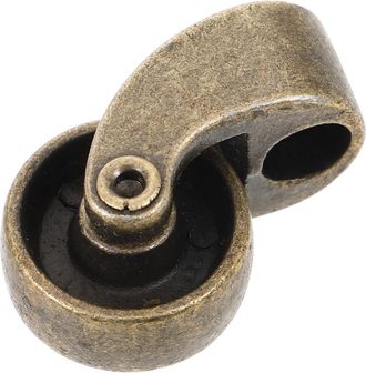 PartyKindom Zinklegierung Lenkrolle Möbelrollen Ersatz Räder Drehbar Leichtlauf Für Sofa Möbelrobust Bodenfreundlich Langlebig