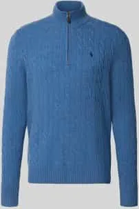 Polo Ralph Lauren Regular Fit Troyer aus Woll-Kaschmir-Mix