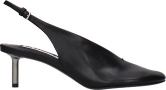 Jil Sander Femmes Sandales Cuir Noir