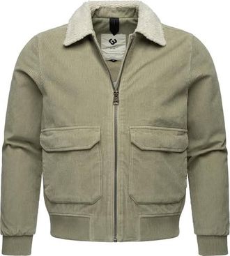 Ragwear Veste demi-saison en velours c&ocirc;tel&eacute; imperm&eacute;able et respirante pour homme - Aviss YOUMODO - Taille S &agrave; 3XL, Vert olive, L
