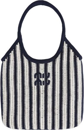 Miu Miu Ivy Crochet Top Handle Bag