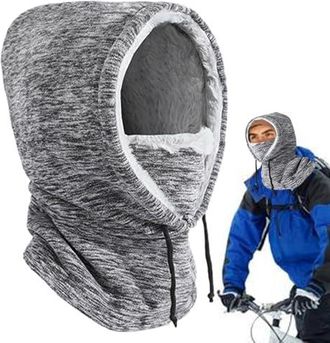 Generic &Eacute;charpe &agrave; capuche | Coupe-vent, respirante et r&eacute;glable | &Eacute;charpe &agrave; capuche pour lhiver, le cyclisme, le voyage, laventure, les trajets quotidiens, la 