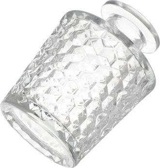 Lurrose Leere Glasdiffuser Flasche Nachf&uuml;llbarer Aromatherapie beh&auml;lter Transparenter Duft&ouml;l beh&auml;lter f&uuml;r DIY rattansticks Elegantes Design f&uuml;r Zuhause und Au