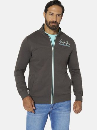 Jan Vanderstorm Sweatjacke JAVALD mit seitlichen Leistentaschen
