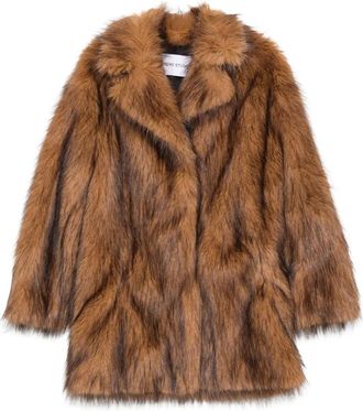 Stand Studio veste à revers crantés - Marron