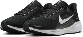 Nike Laufschuh NIKE AIR ZOOM PEGASUS 41, Herren, Gr. 45,5, schwarz-wei&szlig; (schwarz, wei&szlig;, anthrazit), Textil, Schuhe Laufschuh, Topseller