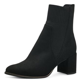 Marco Tozzi Damen Stiefeletten mit Absatz Spitz Elegant, Schwarz (Black), 40 EU