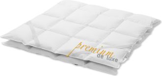 HANSKRUCHEN Premium de luxe 975.97.002 Mattress Topper, 140 x 200 cm, 6 x 8 Karos, 1.500 gr