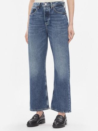 Tommy Hilfiger Jeans Loose Straight Rw Klo WW0WW40646 Blau Wide Leg
