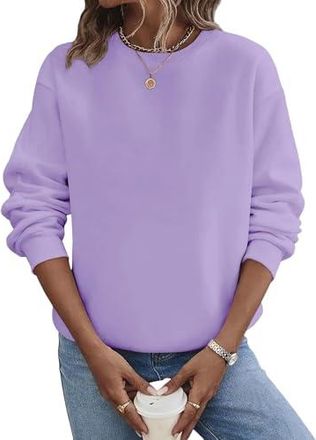 Generic Pull Femme Chic Et Elegant Doux-Ce Moderne Sweater Fitness Cintr&eacute; Sweatshirt Automne Vintage Sweaters &Eacute;pais-Aisse Souple Sweatshirts Molletonn&eacute; Oversi