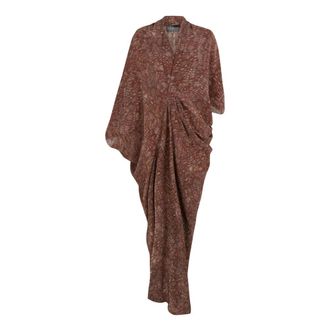 Cortana Mayu Midi Kleid - - Dresses - Damen - Rot - L