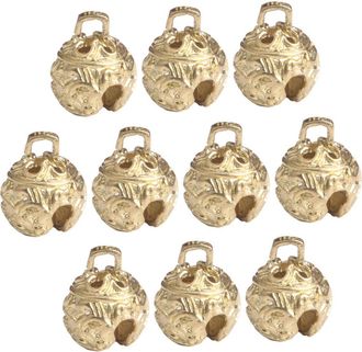 OSALADI 10st&uuml;cke Zehn Messingglocken f&uuml;r Bastelarbeiten Kleine Metallglocken Antike Glocken Dekoration f&uuml;r Windspiele und DIY-projekte