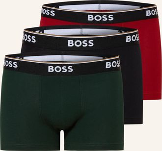 HUGO BOSS 3er-Pack Boxershorts Power gruen